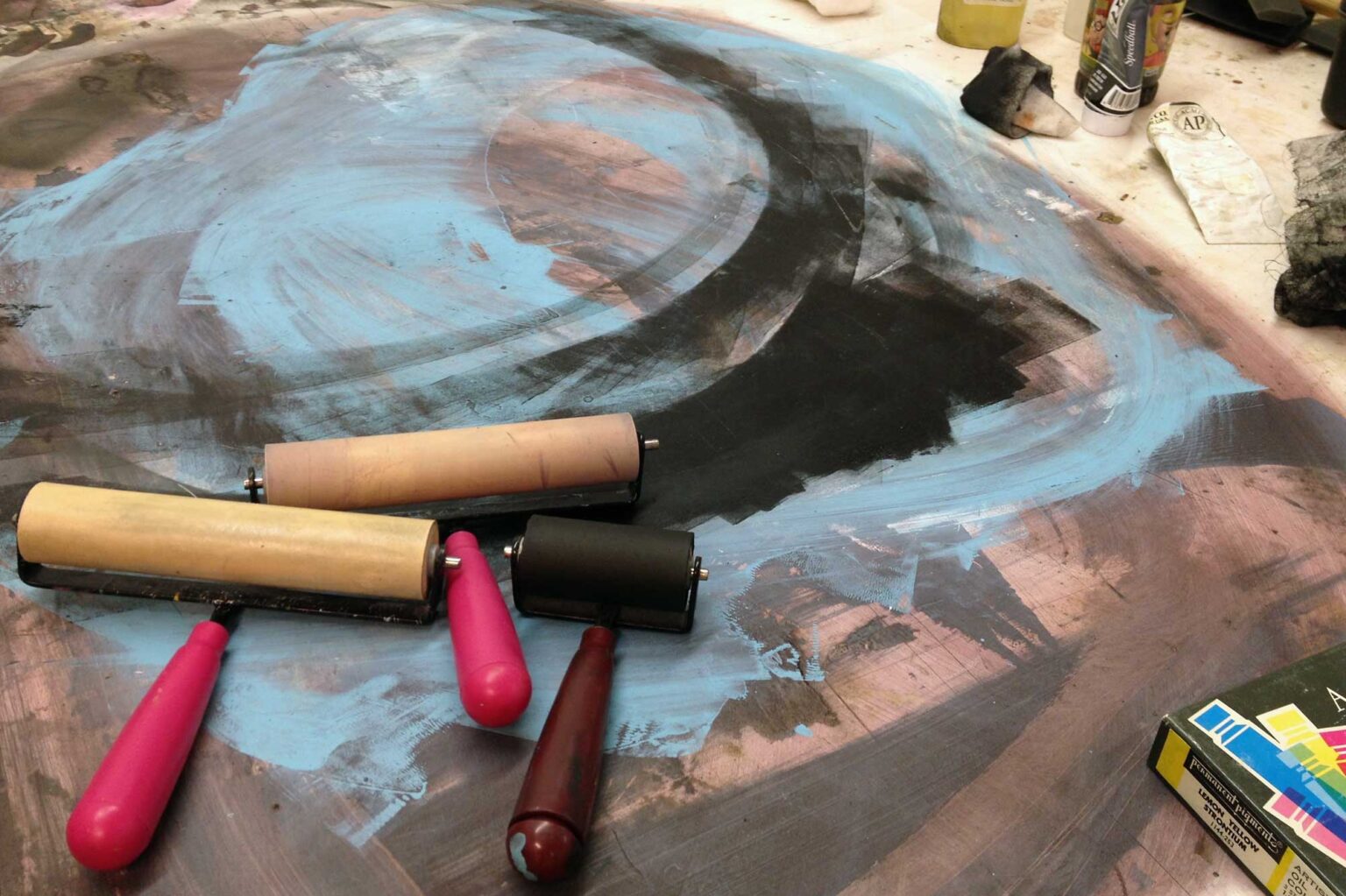 Digital and Analog Printmaking Workspace • Project Studios